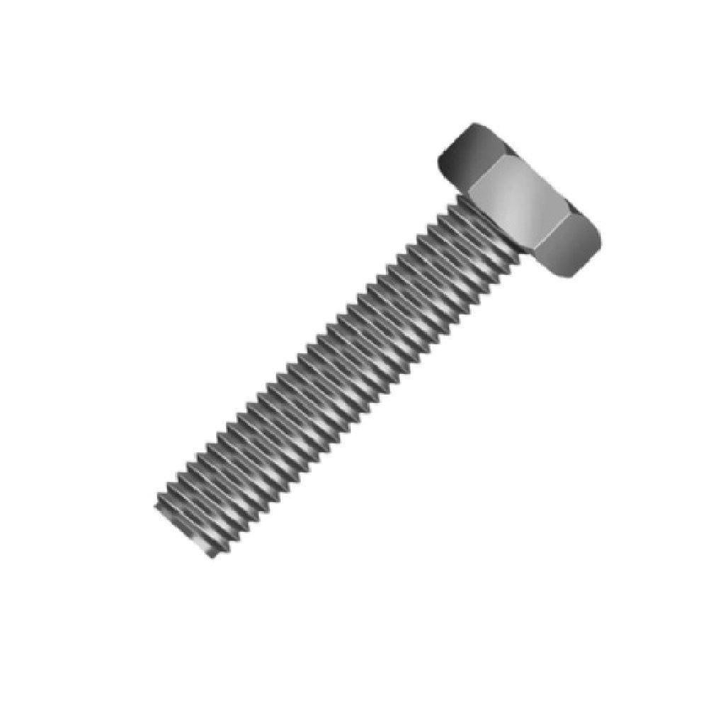 Parafuso Sextavado 1/4x3 Rosca Inteira Zincado Branco CISER / REF ...