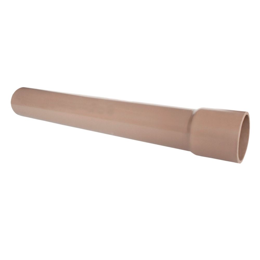 Tubo Soldável PVC 50mm 6 Metros Marrom PLASTILIT / REF. 20001005 ...